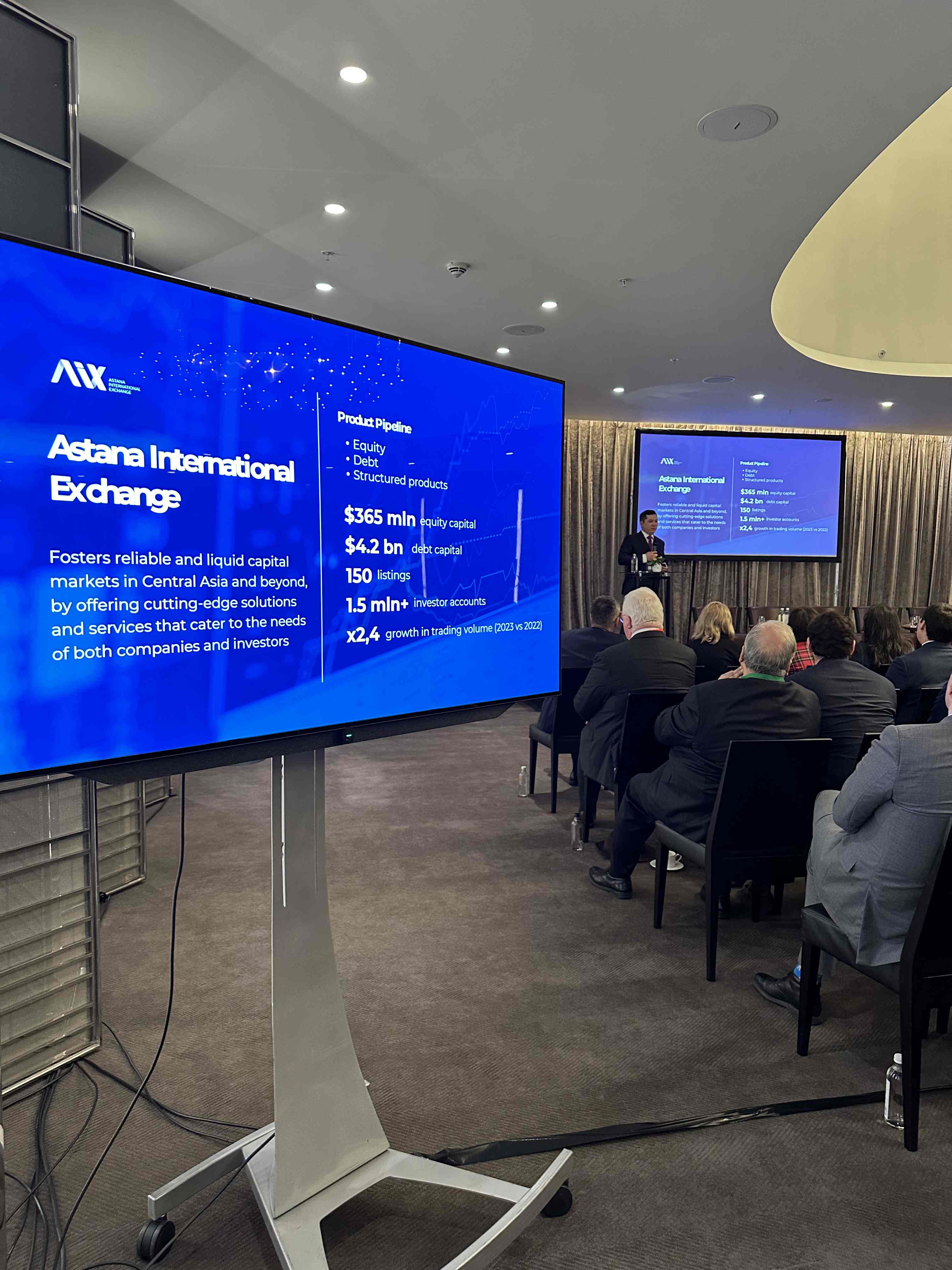 Representatives of more than 70 companies participated in the AIFC ...